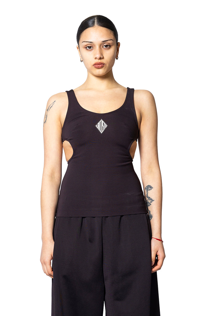LORENA TOP DARK BROWN – ANSH46